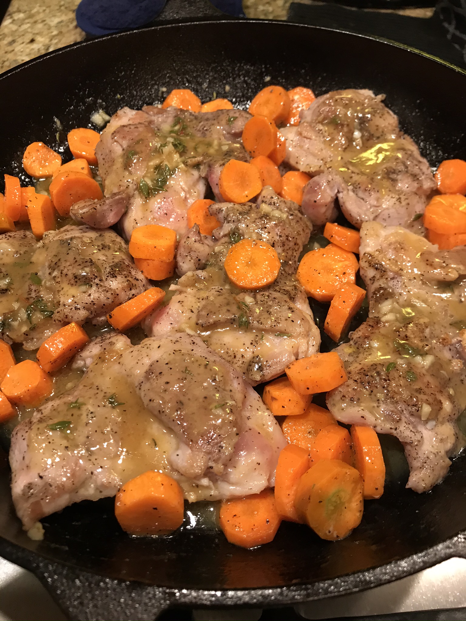 Maple Chicken and Carrots – Flora's Kitchen