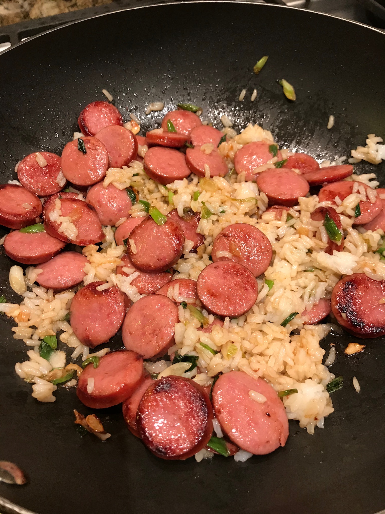 Kielbasa Fried Rice – Flora's Kitchen