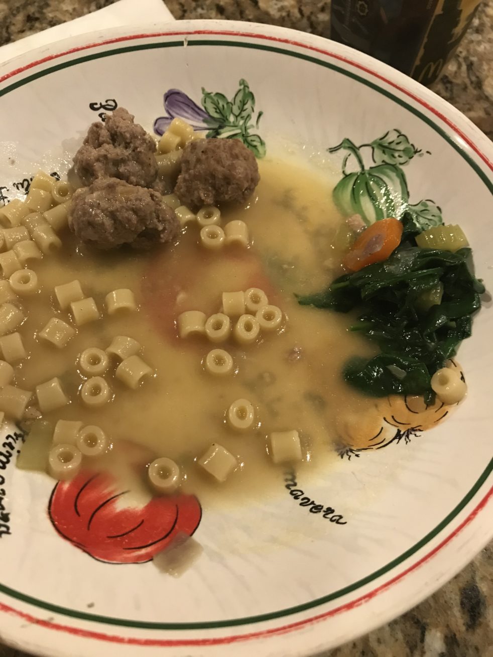 Mini Meatball Soup – Flora's Kitchen