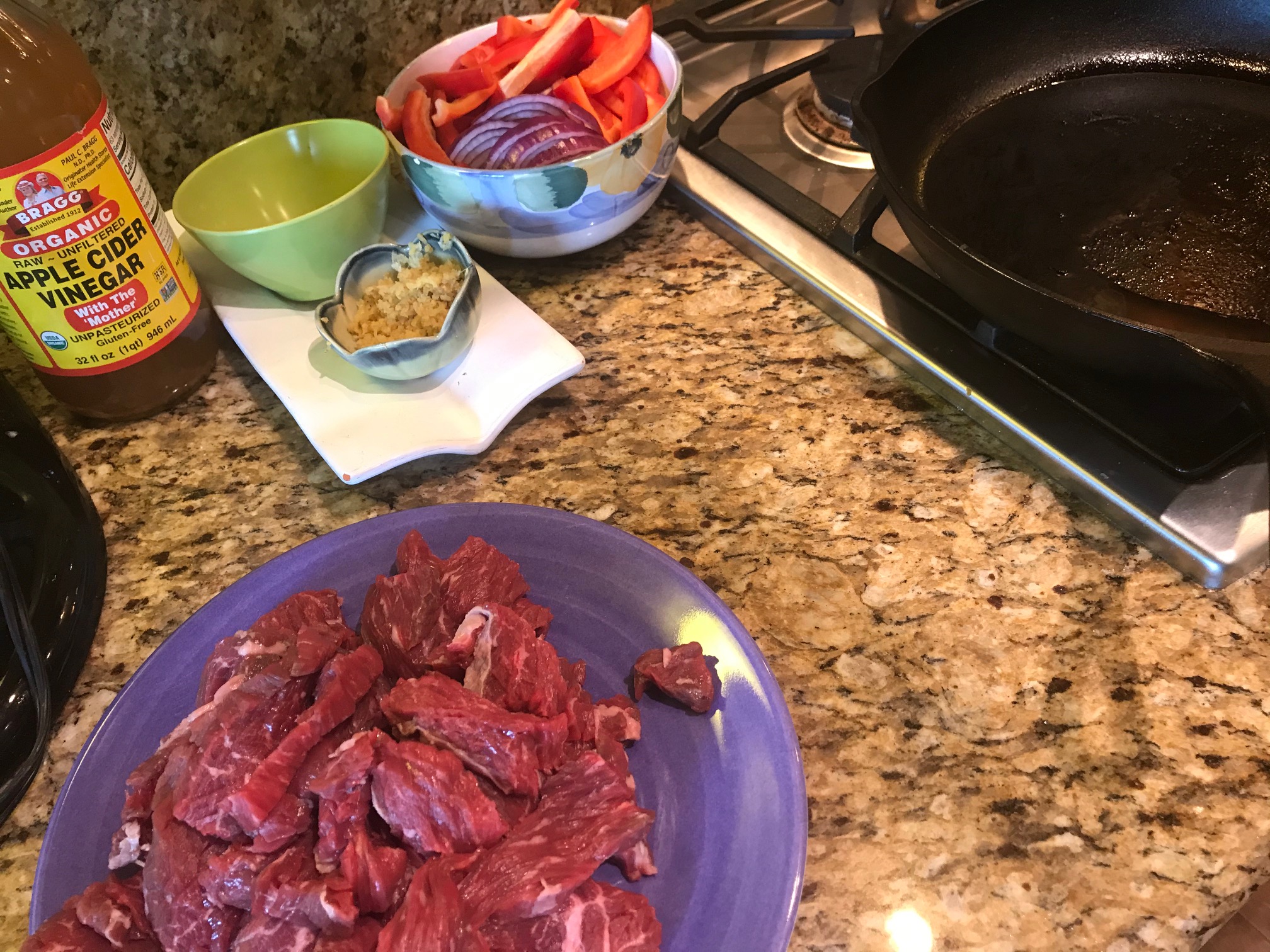 Indian-Spiced Pepper Steak – Flora's Kitchen